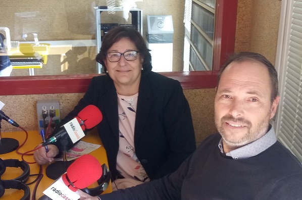 Montserrat Roura, alcaldessa i Lluís Barnés, regidor. FIPORC Riudellots